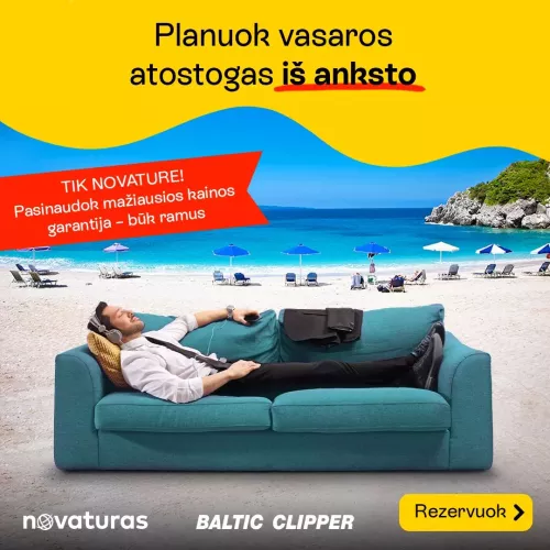 Visi kelionių agentūros Baltic Clipper pasiūlymai jūsų poilsiui